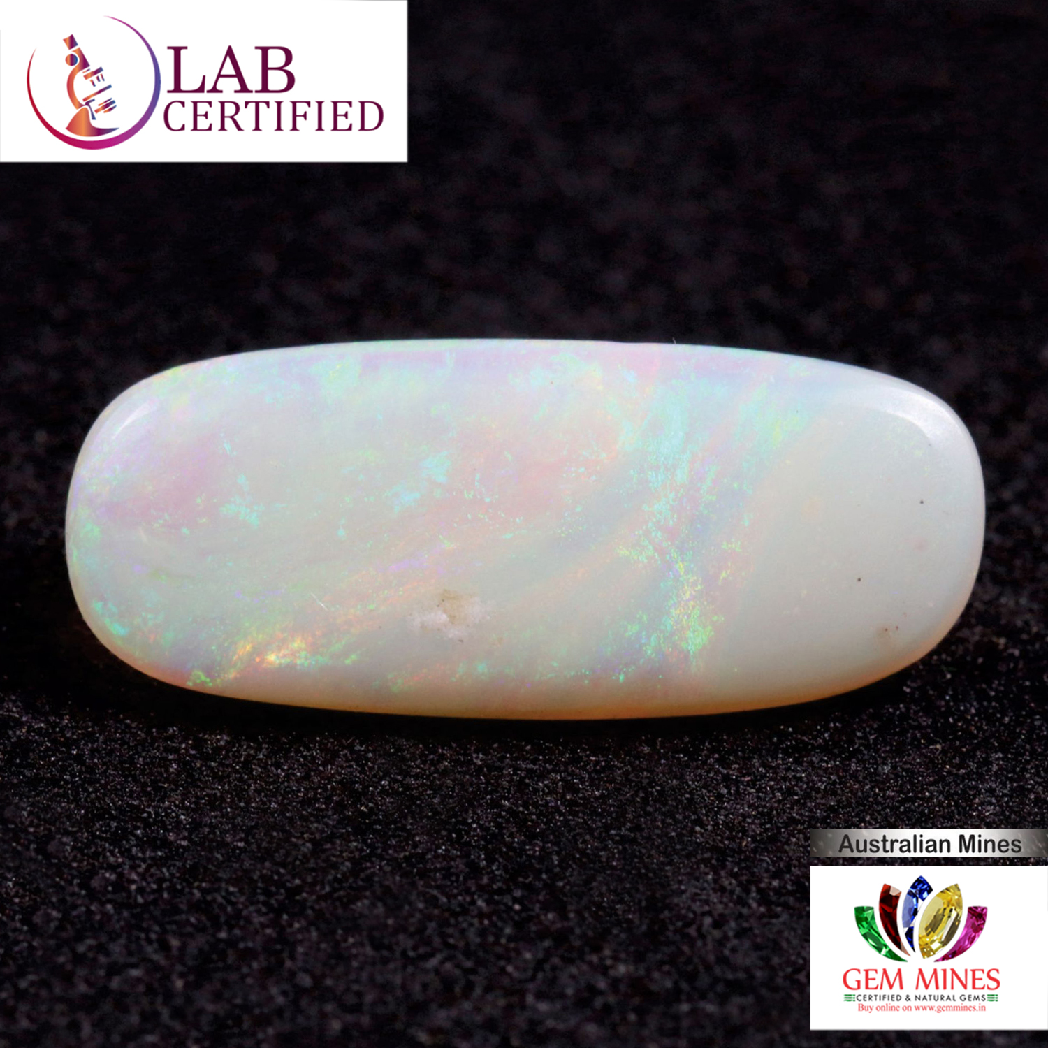 ओपल | Buy Original Fire Opal Stone Online Shop in Delhi - Gem Mines