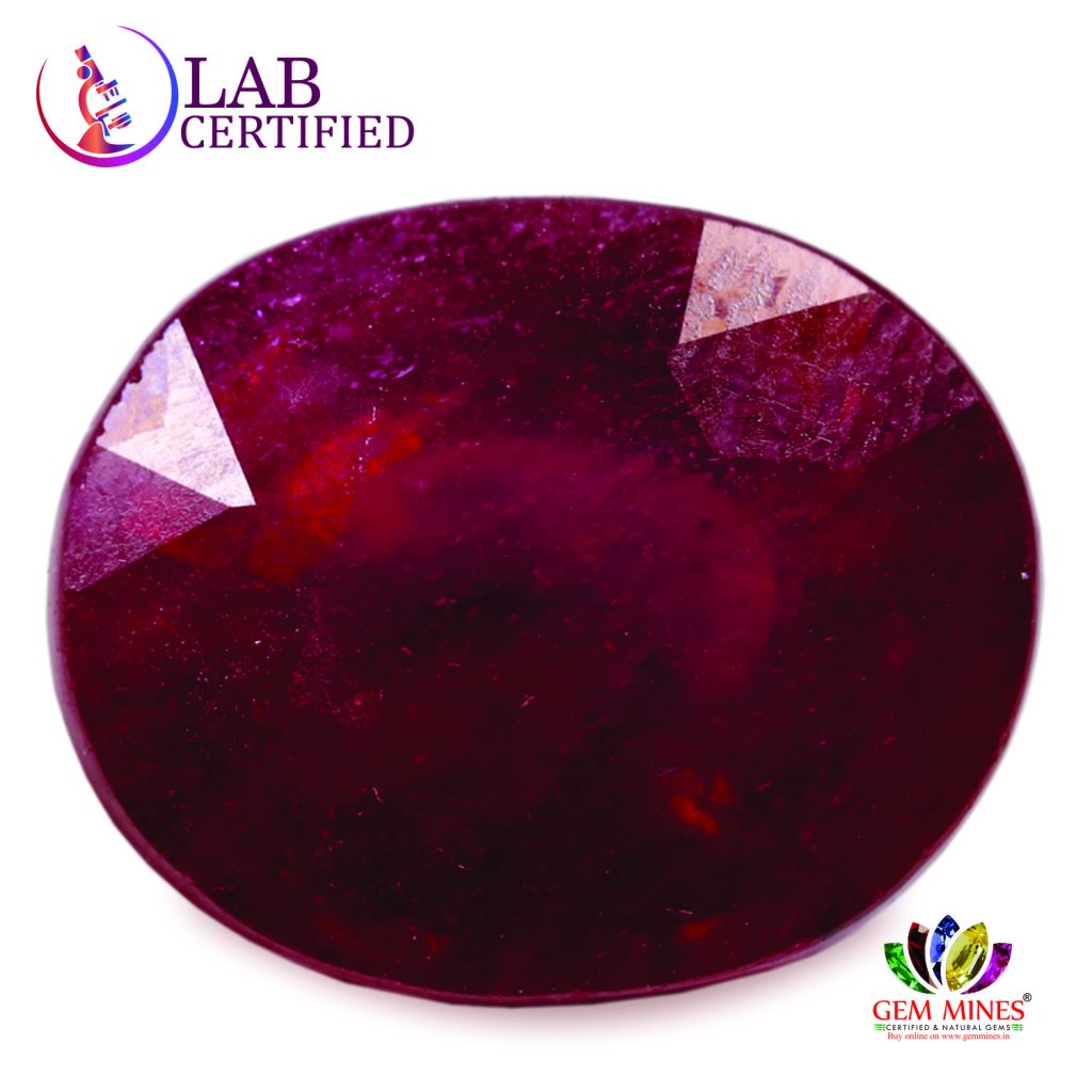 माणिक | Buy Original Ruby Gemstone Online at Best Price | सबसे सस्ता ...