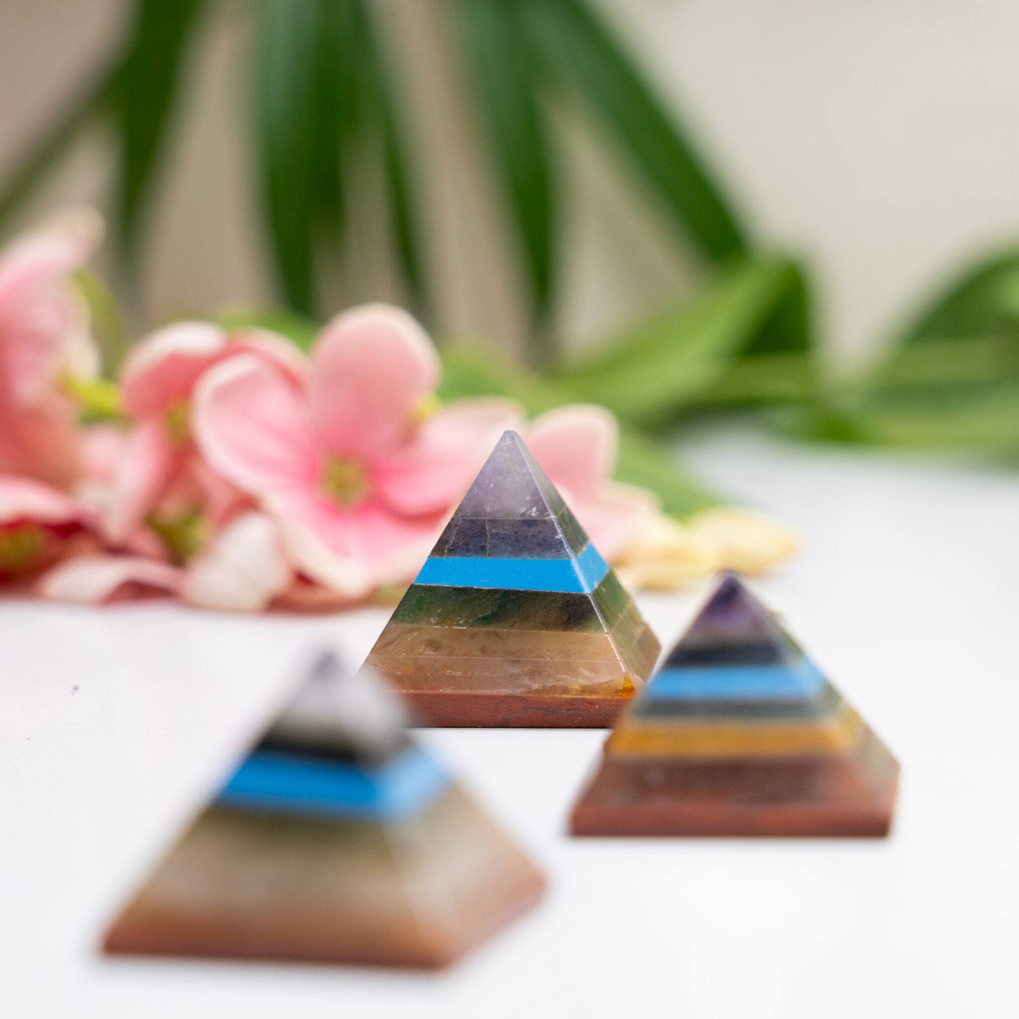 Seven Chakra Pyramid - Gem Mines